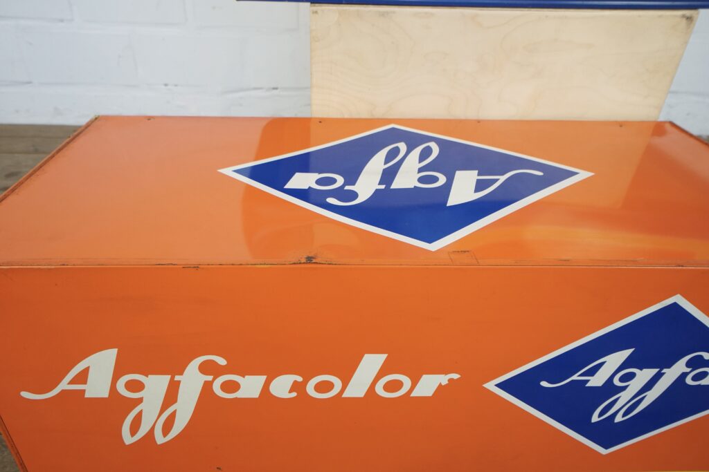 Agfa Gevaert color film commercial signs in metal - DEPOT 09